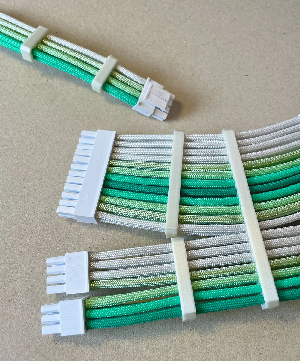 PC Cable Combs (Various Sizes) - Free 3D Print Model - MakerWorld