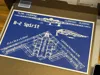 B-2 Spirit Blueprint - Technical Drawing Remixed by PaperPlaneLab ...