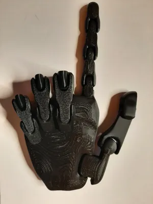 Poseable articulated hand model Remixed by aki-racing MakerWorld ...