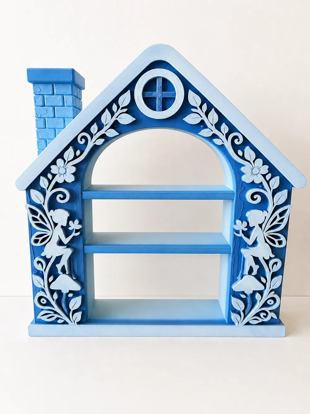 Fairy Cottage Display Shelf | No AMS - Free 3D Print Model - MakerWorld