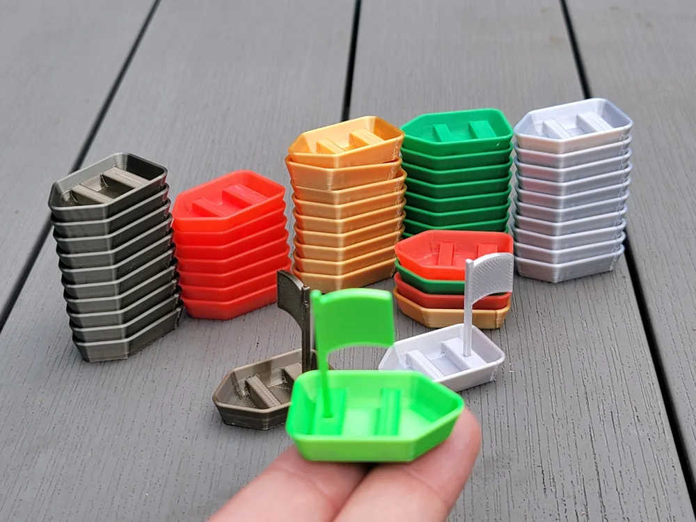 Tiny Boat - Free 3D Print Model - MakerWorld