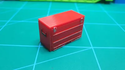 Toolbox (large) scale models for diorama 1/14, 1/16 ,1/12,1/10 by ...