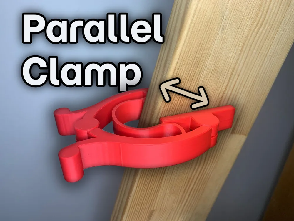 Parallel Surface Clamp (Print-In-Place) - Free 3D Print Model - MakerWorld
