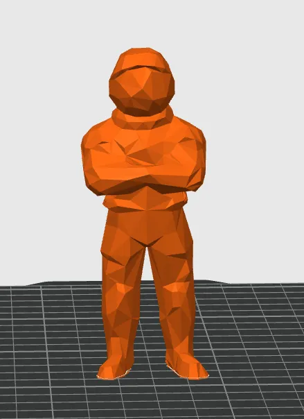 Chad low poly astronaut by UxieMakerWorld: Download Free 3D Models
