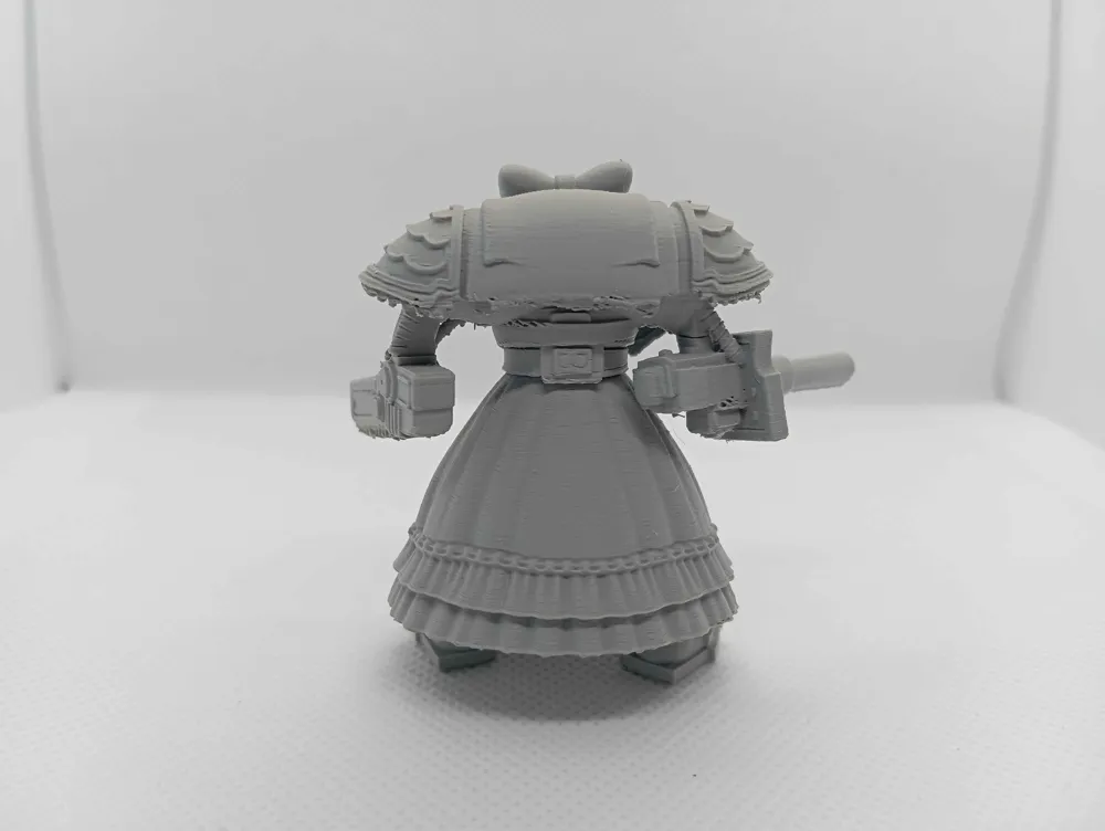 War hammer 40k Knight Maid Figure Made for Laughs - Free 3D Print Model ...