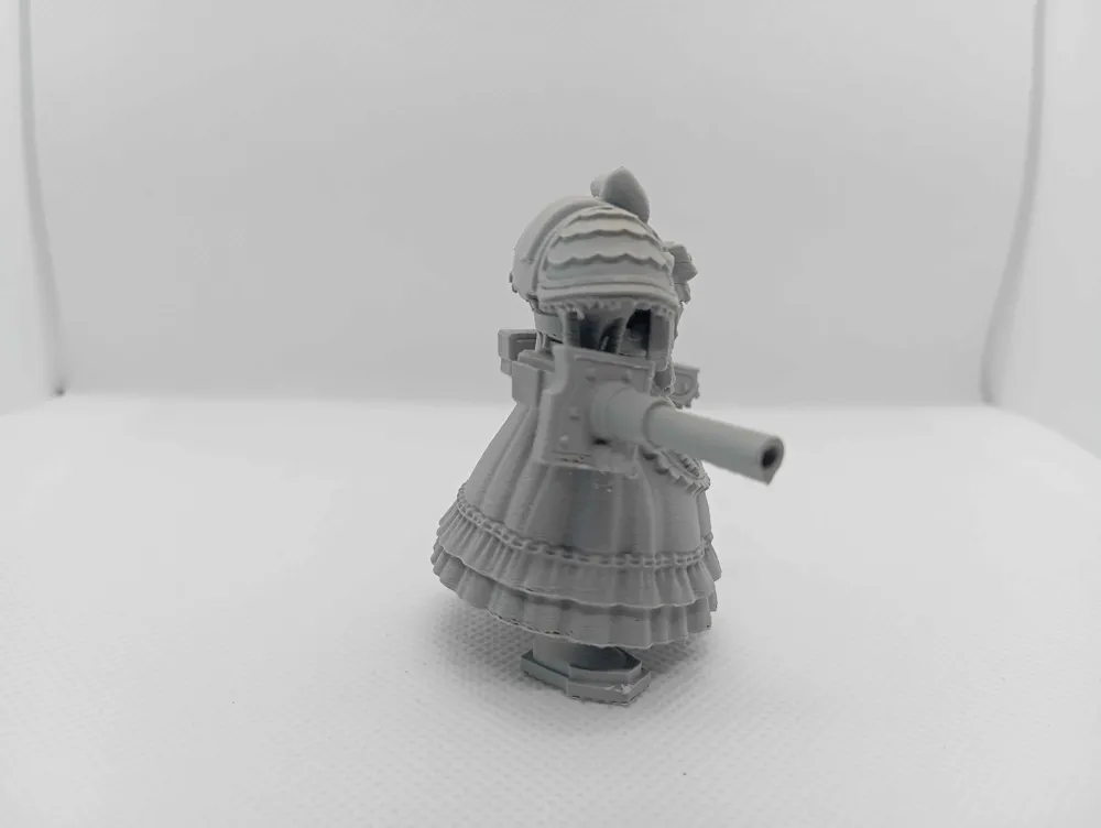 War hammer 40k Knight Maid Figure Made for Laughs - Free 3D Print Model ...