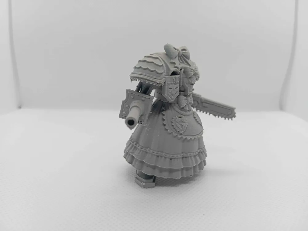 War hammer 40k Knight Maid Figure Made for Laughs - Free 3D Print Model ...