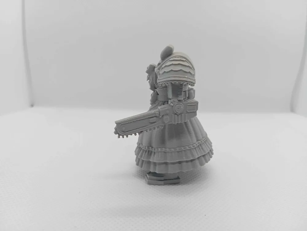 War hammer 40k Knight Maid Figure Made for Laughs - Free 3D Print Model ...