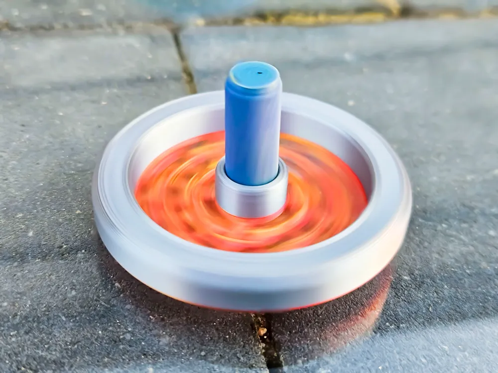 Long-Spin Top – Designed for Long Spins by Mr_Andre MakerWorld: Download Free 3D Models