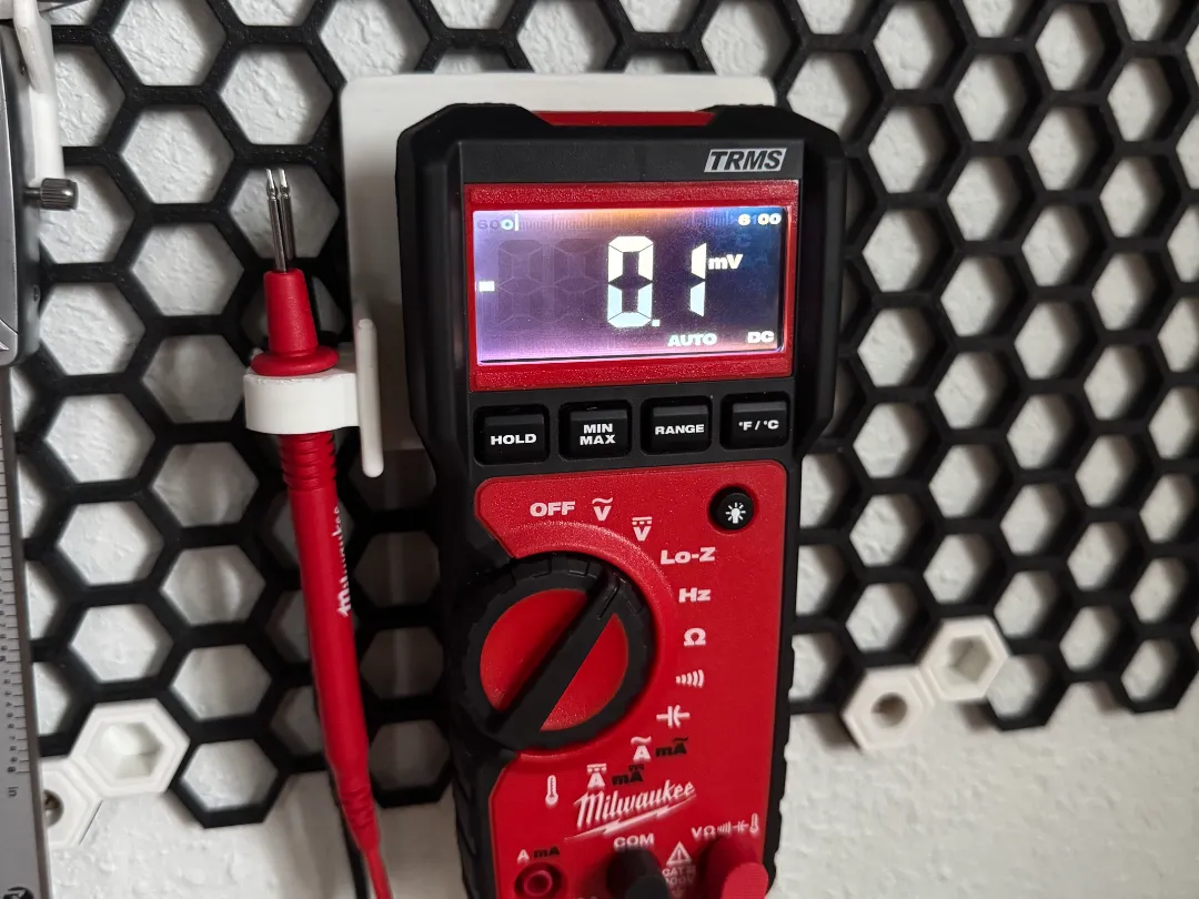Milwaukee Multimeter Holder - Honeycomb Wall Remixed by Thomas ...