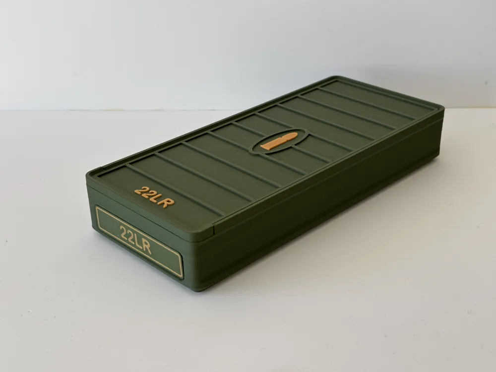 Ammo Storage Box 22LR 250 Rounds by Coconut MakerWorld: Download Free ...