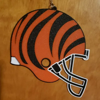 Cincinnati Bengals Helmet - Free 3D Print Model - MakerWorld
