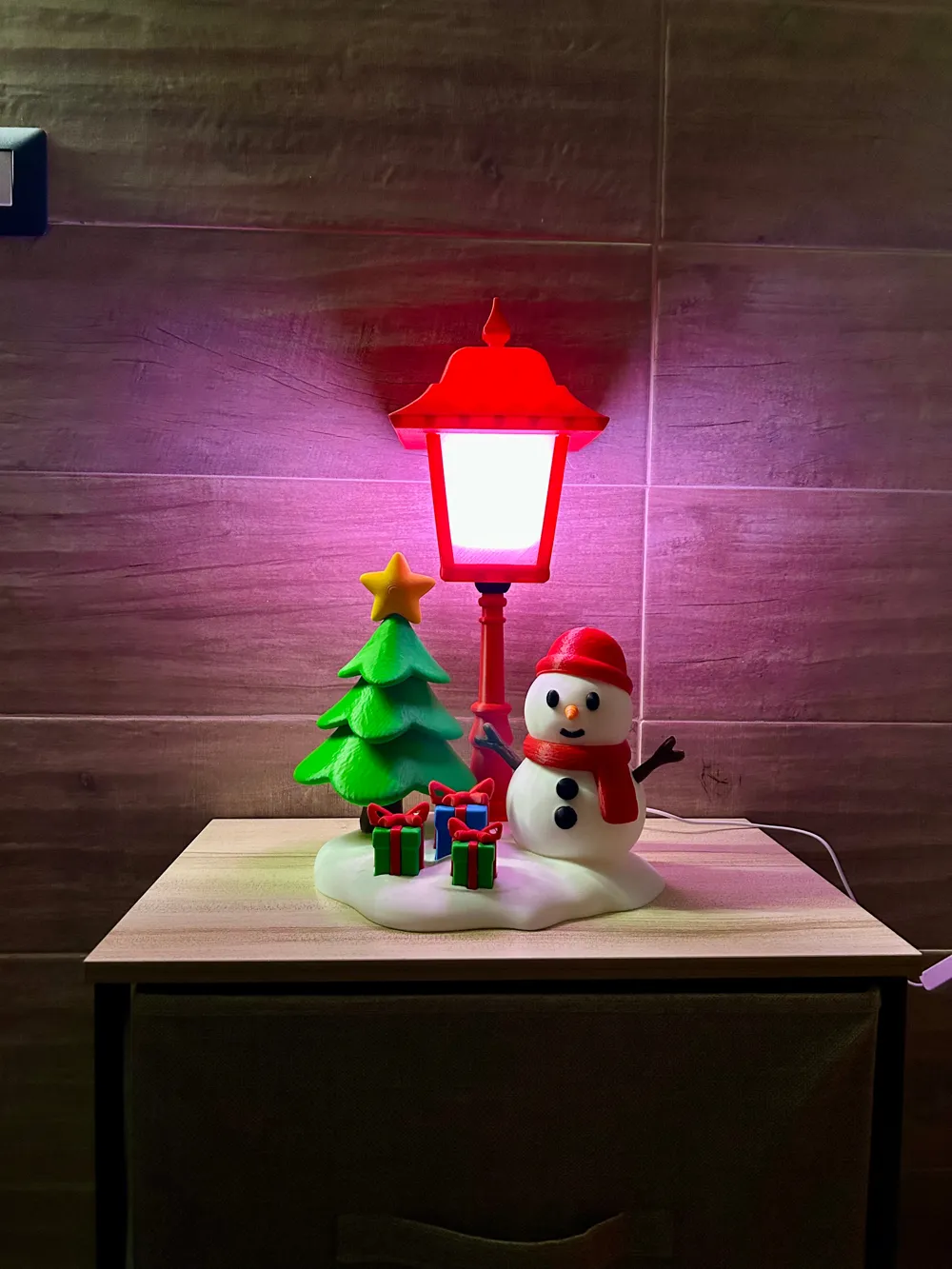 Christmas Diorama Lamp - No AMS - Decoration by Dano98 MakerWorld: Download Free 3D Models