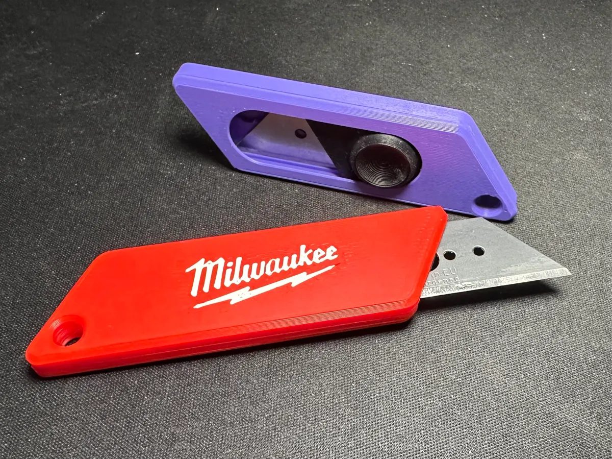 Milwaukee Pocket Utility Knife by ''FIX_DESIGN'' MakerWorld: Download ...
