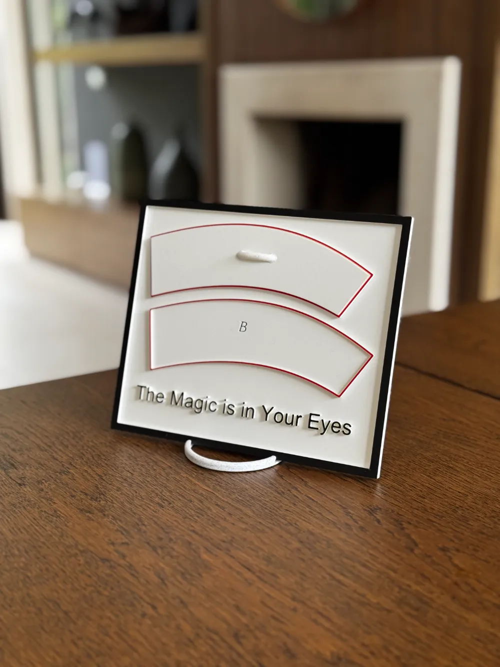Jastrow Arc Optical Illusion Magic is in Your Eyes - Free 3D Print ...