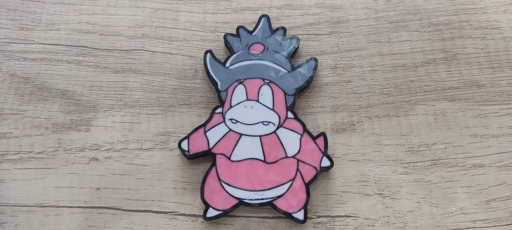 Slowking Wall Art - Free 3D Print Model - MakerWorld