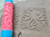 Texture Roller – Octopus Waves - Free 3D Print Model - MakerWorld