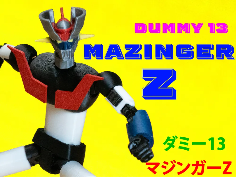 DUMMY 13 Mazinger Z - Free 3D Print Model - MakerWorld