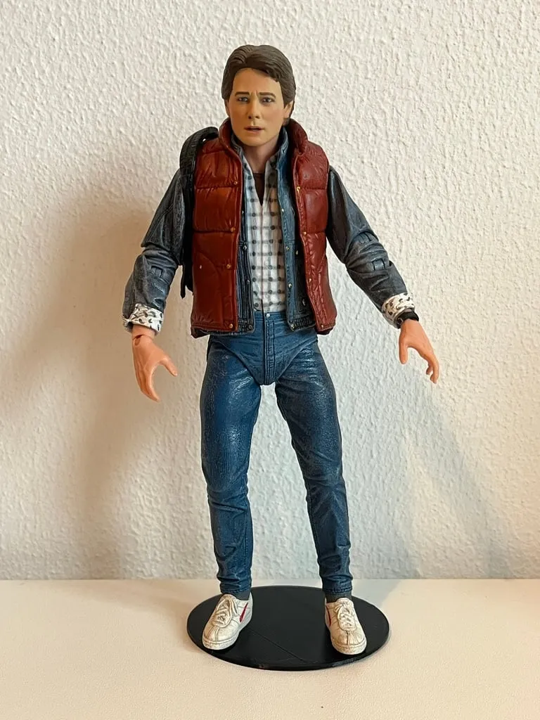 Neca Back to the Future Figure Stand by mrsretronintendo MakerWorld ...