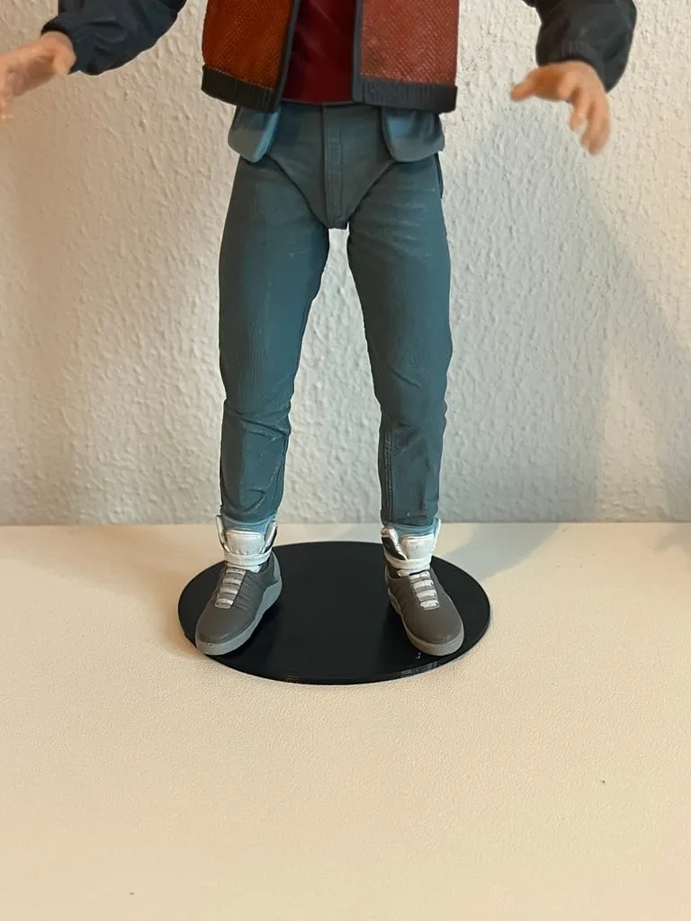 Neca Back to the Future Figure Stand - Free 3D Print Model - MakerWorld