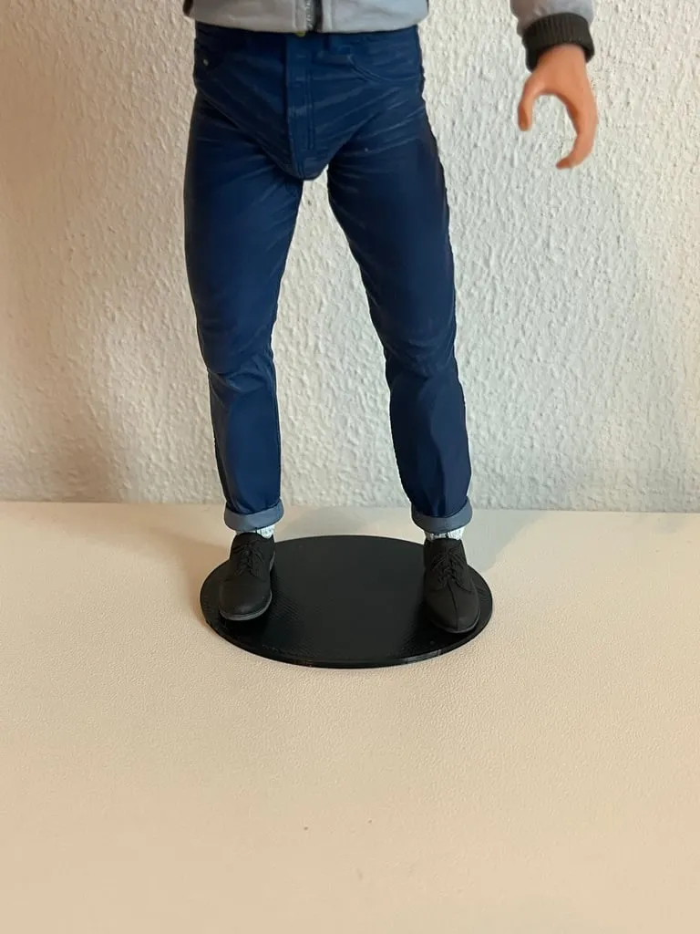 Neca Back to the Future Figure Stand - Free 3D Print Model - MakerWorld