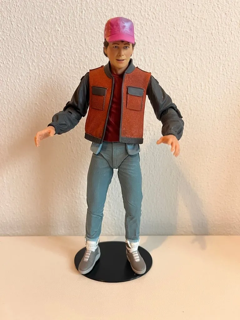 Neca Back to the Future Figure Stand by mrsretronintendo - MakerWorld