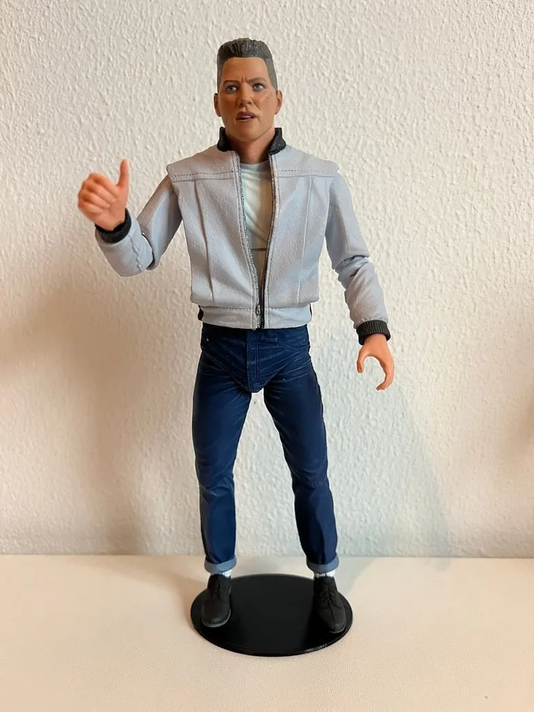 Neca Back to the Future Figure Stand - Free 3D Print Model - MakerWorld