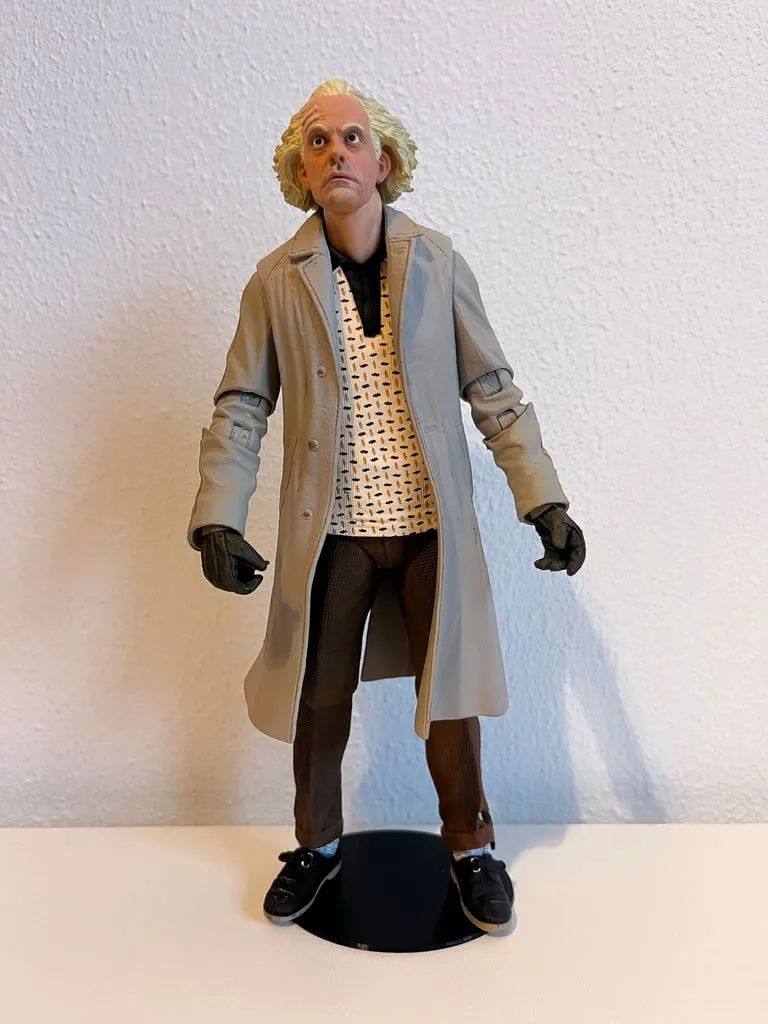 Neca Back to the Future Figure Stand - Free 3D Print Model - MakerWorld