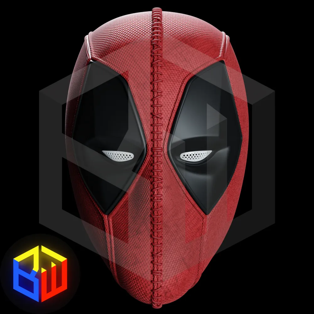 Smooth Eye pack for DeadPool Textured Helmets - Free 3D Print Model ...