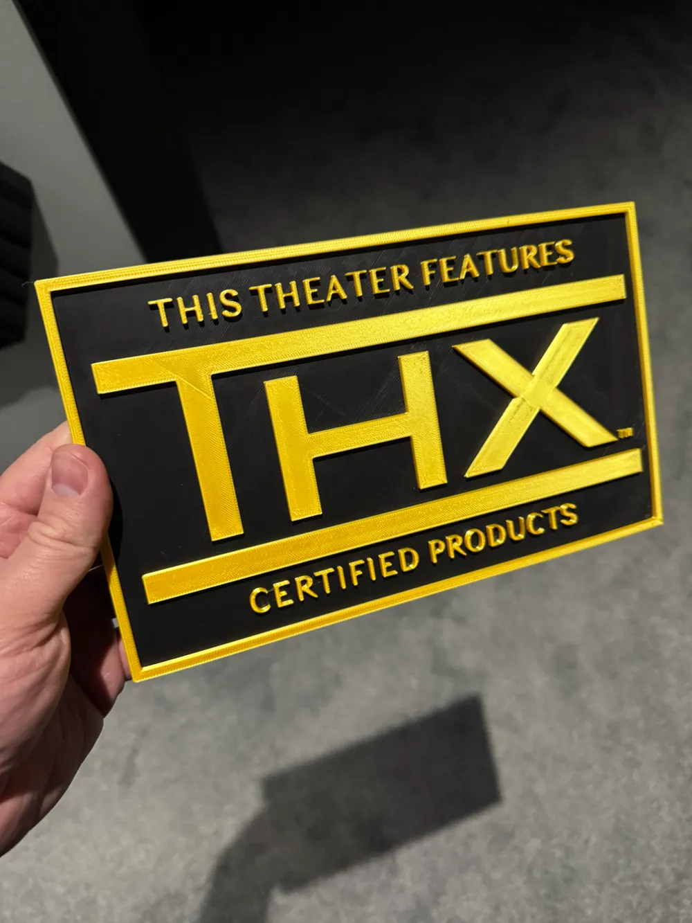 THX theatre sign by Rocketman - MakerWorld