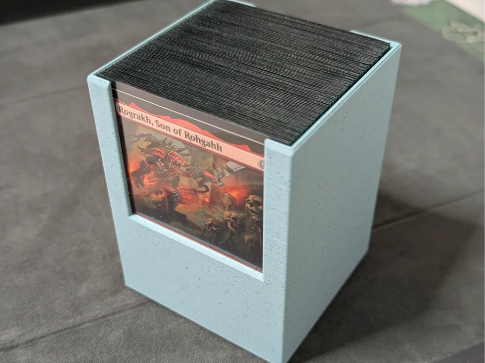 Simple Deckbox MTG Commander - Free 3D Print Model - MakerWorld