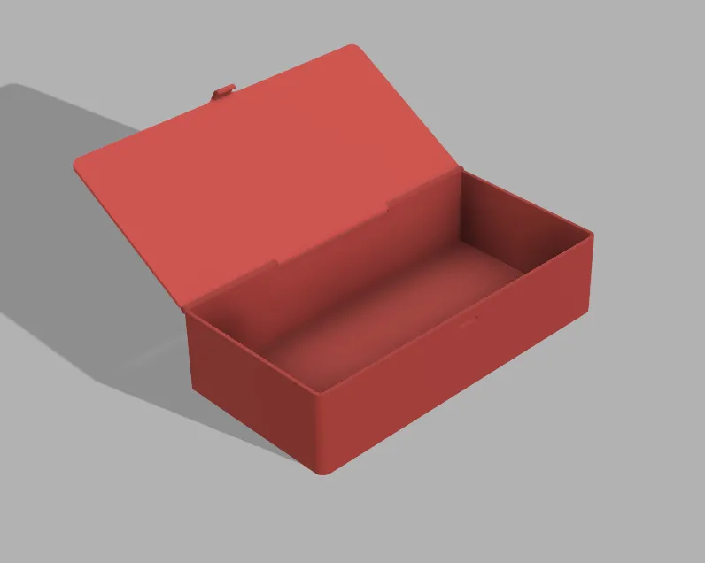 Easy Print Hinged Box With Latch by Kevvv-3D - MakerWorld