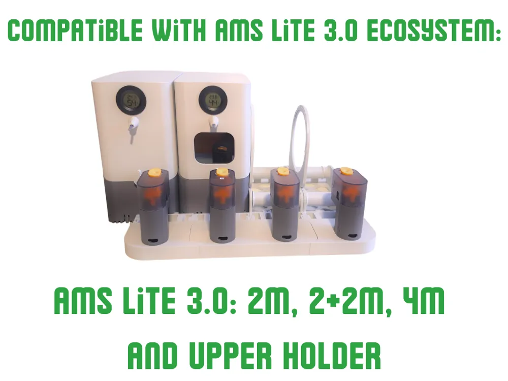 AMS Lite 3.0 Filament Enclosure by SavoLab3D MakerWorld: Download Free ...