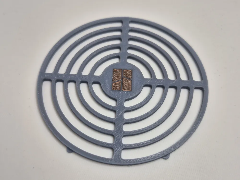 Fan safety guard - Aux fan by 3DTechBase MakerWorld: Download Free 3D ...