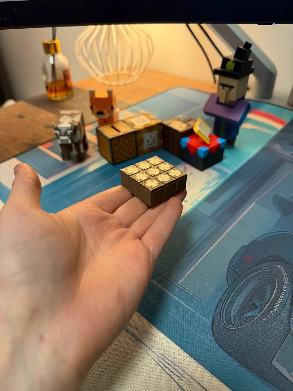 Minecraft inspired: Daylight detector NOAMS & AMS - Free 3D Print Model ...