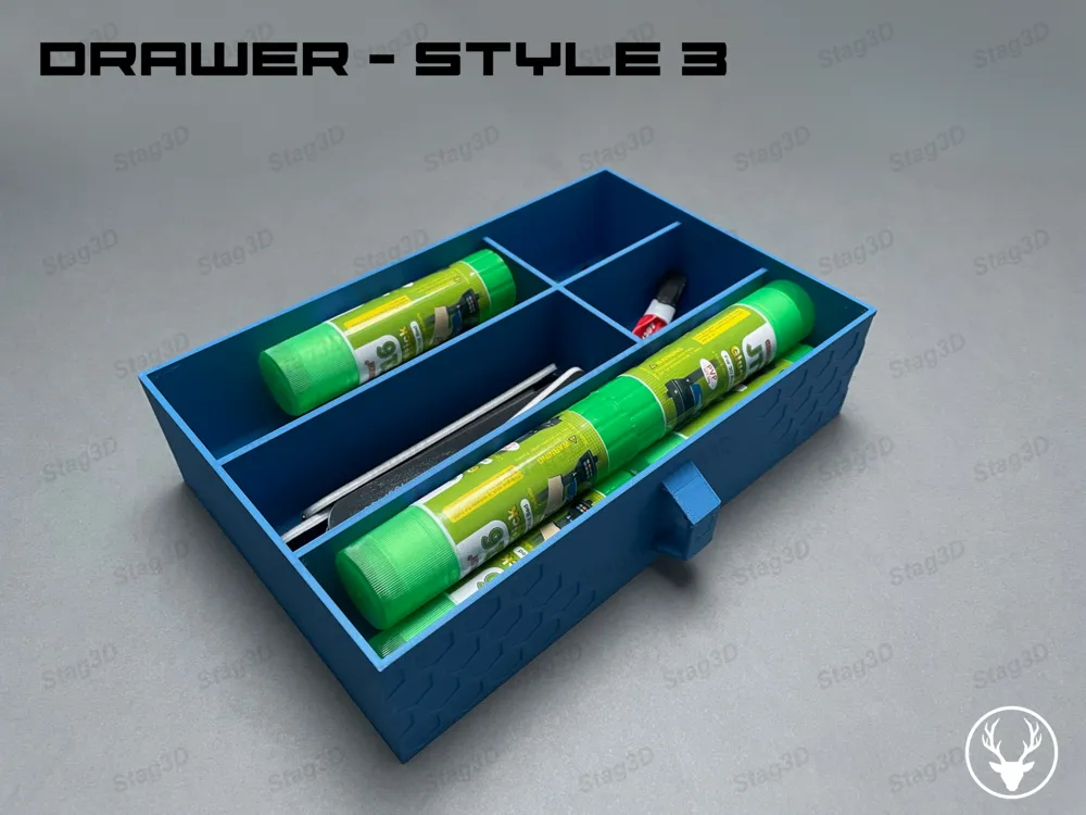 HEX Drawer System by Stag 3D - MakerWorld
