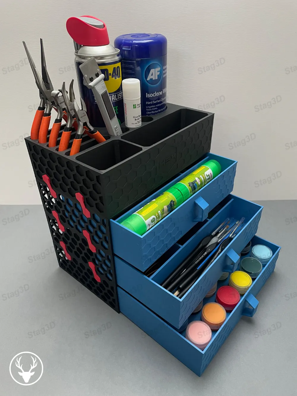 HEX Drawer System by Stag 3D - MakerWorld