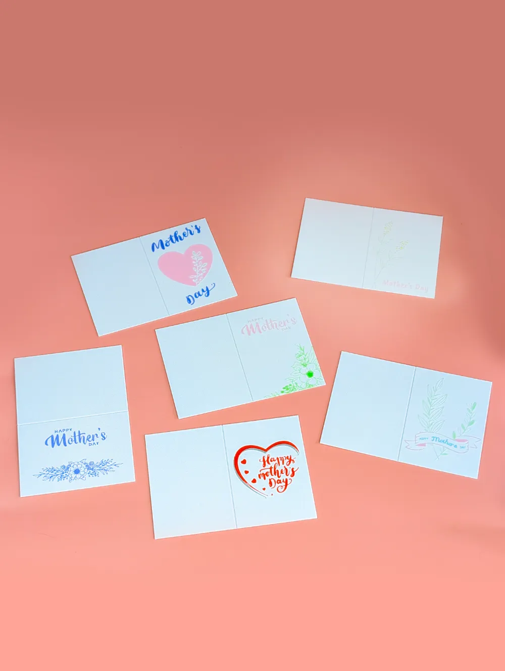 Mothers Day Cards - 6 Designs - Free 3D Print Model - MakerWorld