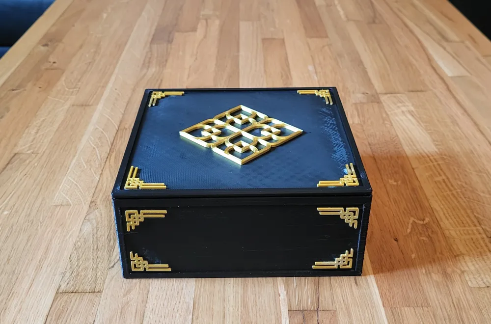 ornamented box - Free 3D Print Model - MakerWorld