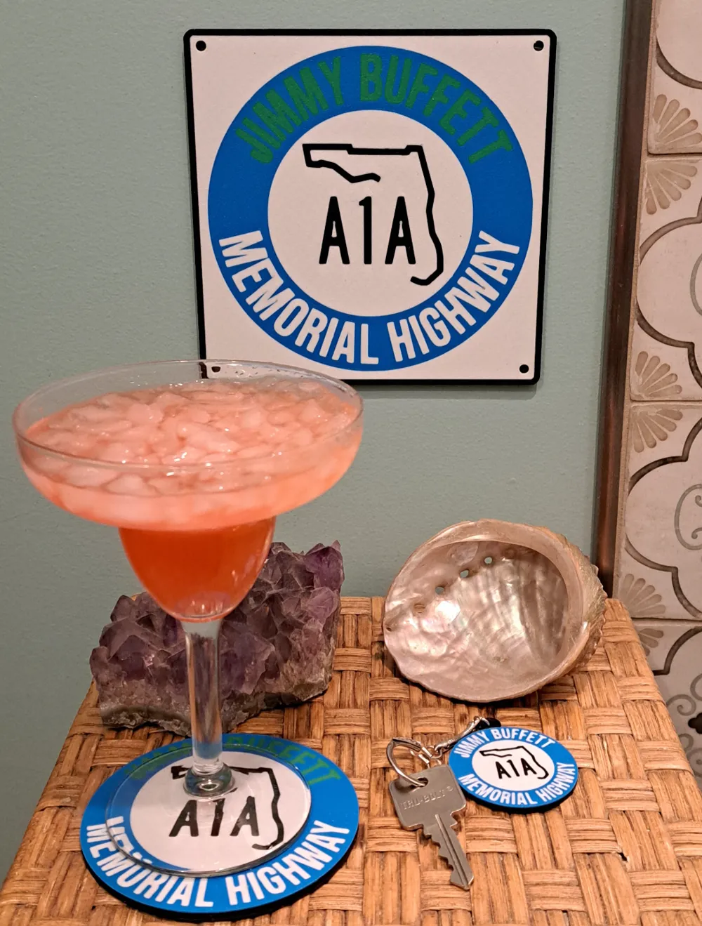 Jimmy Buffett Memorial Highway Sign - The A1A by EngineerDad66 - MakerWorld