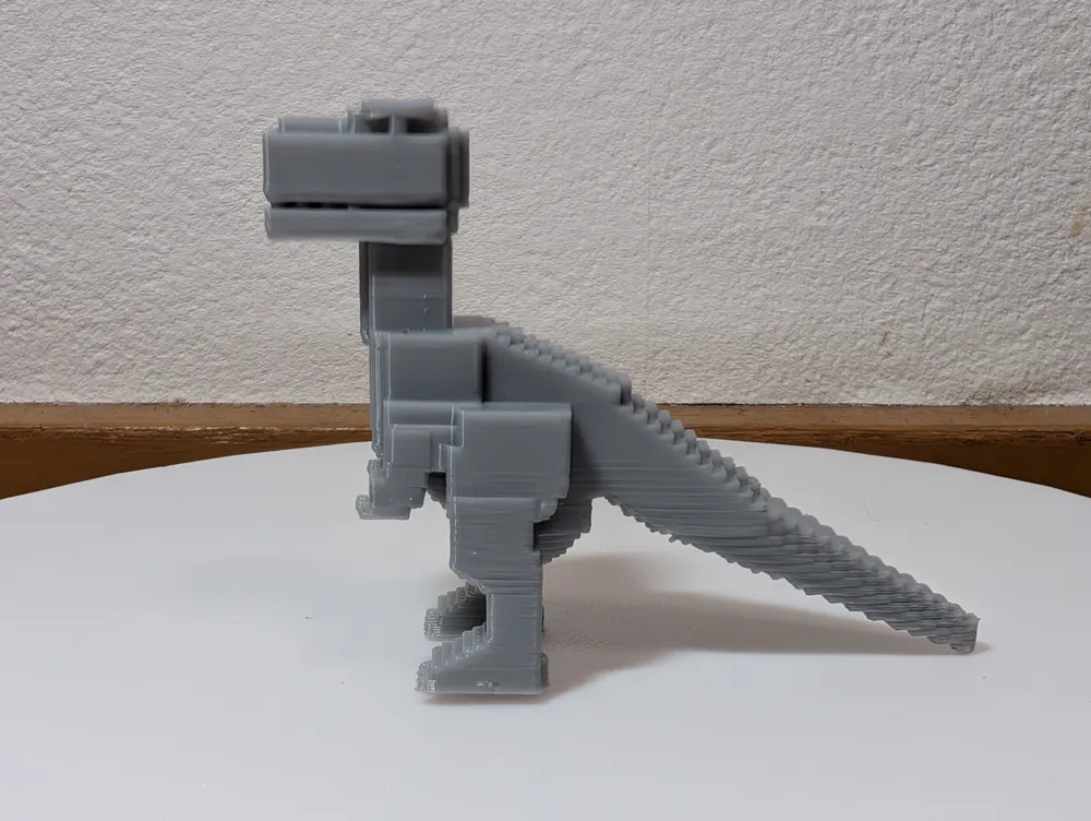 Blocky Dinosaur by user_2186785374 MakerWorld: Download Free 3D Models