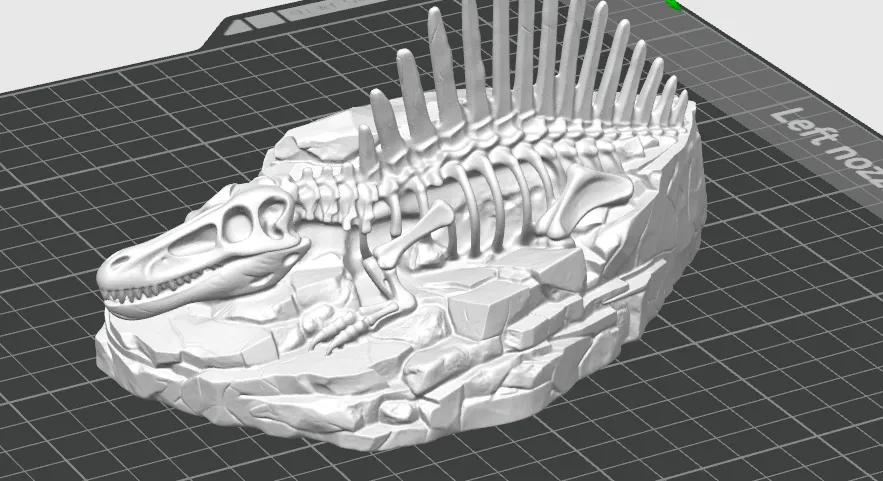 The River Giant: Spinosaurus aegyptiacus Fossil - Free 3D Print Model ...