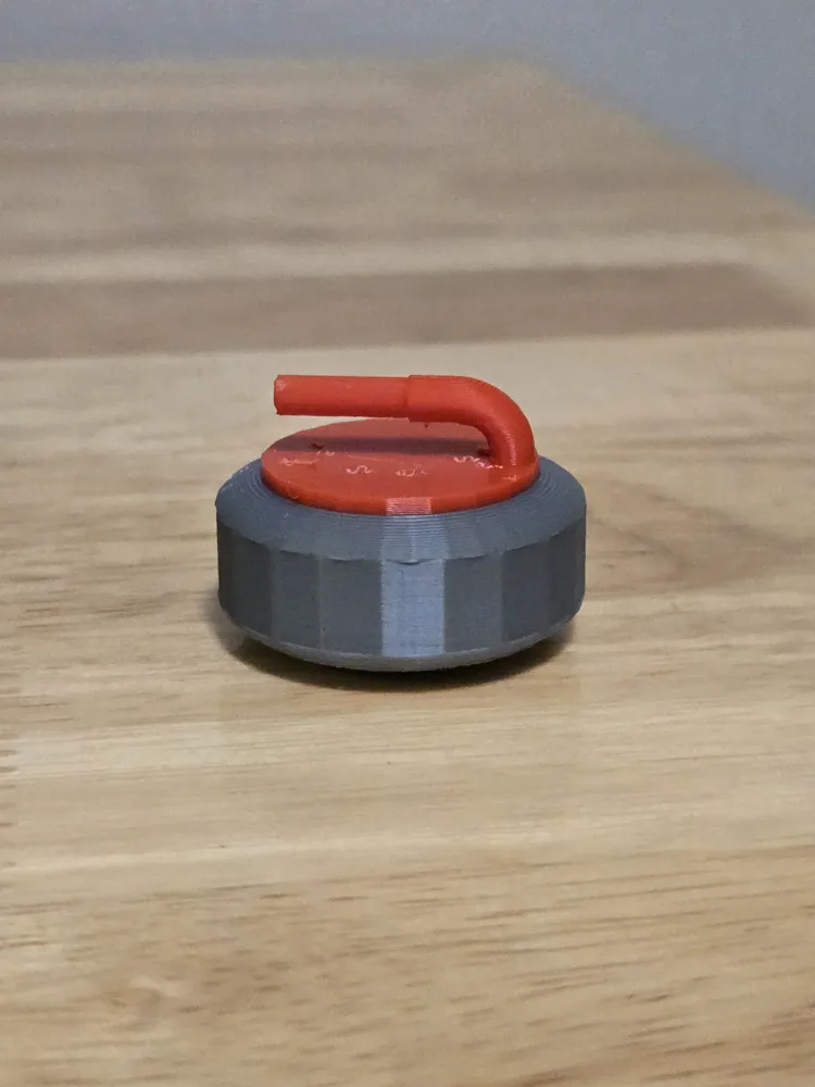 Dummy 13 Curling Stone - Free 3D Print Model - MakerWorld