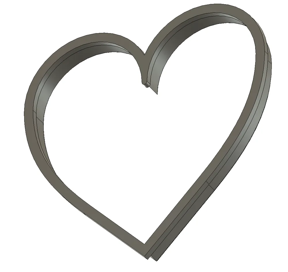 Heart cookie cutter by Justin2122 - MakerWorld