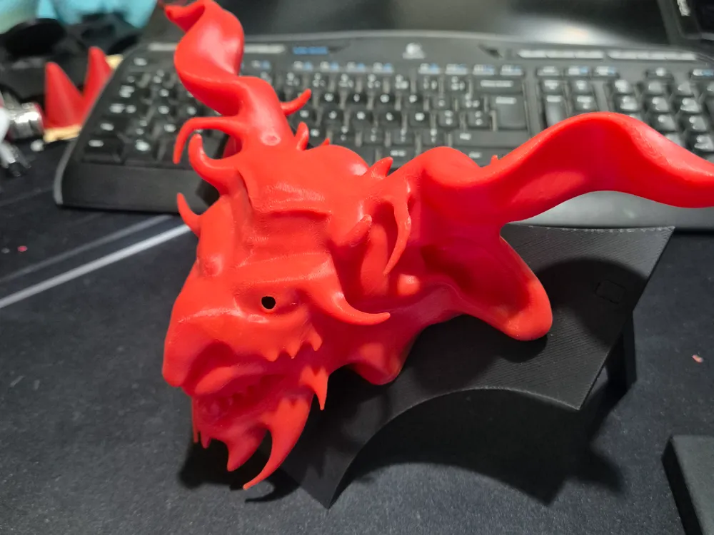 Sculpture Demon Halloween - Free 3D Print Model - MakerWorld