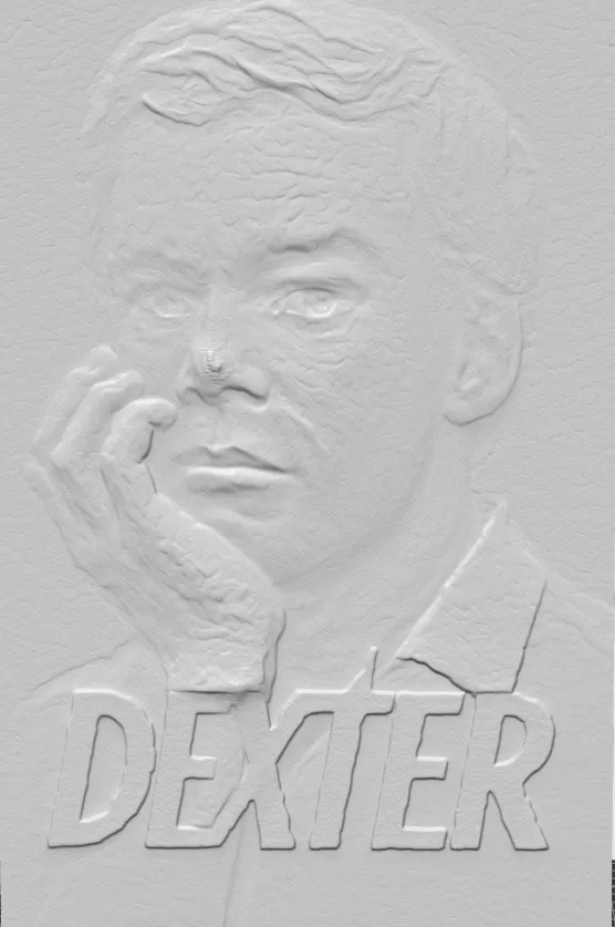 Dexter Morgan Relief by Nik10 MakerWorld: Download Free 3D Models