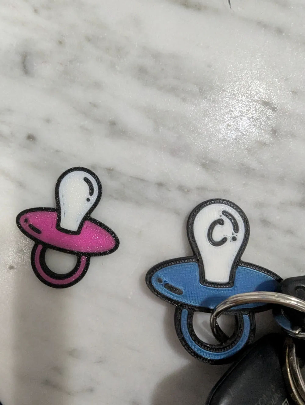 Pacifier Keychain by Duch - MakerWorld