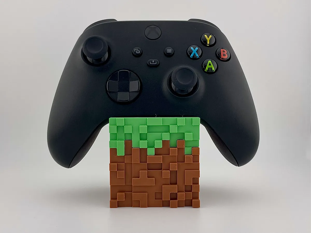 Minecraft Xbox 手柄支架 来自 Mohammad AD MakerWorld：免费下载 3D 模型