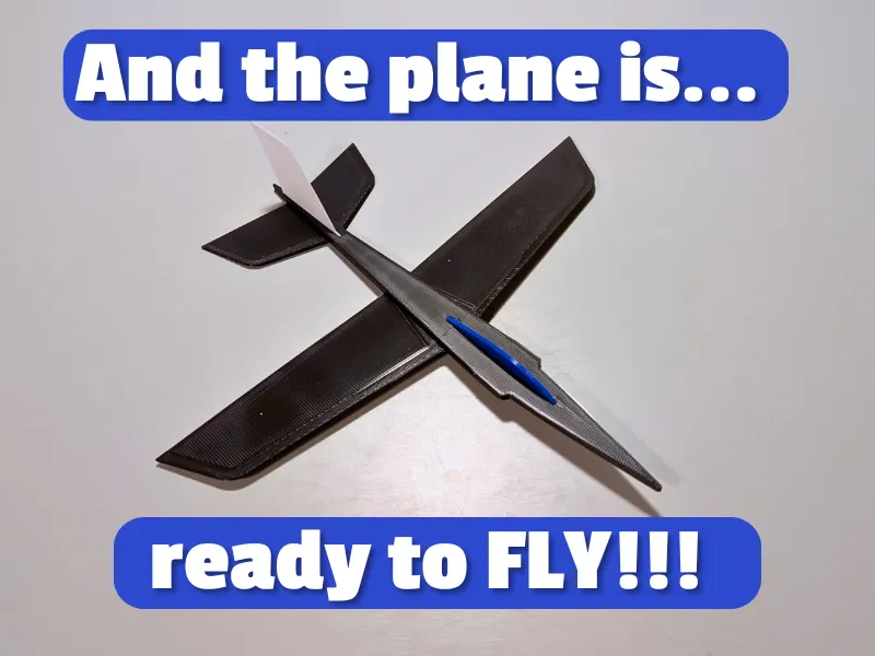 Rubber band plane Vol.2 - Free 3D Print Model - MakerWorld
