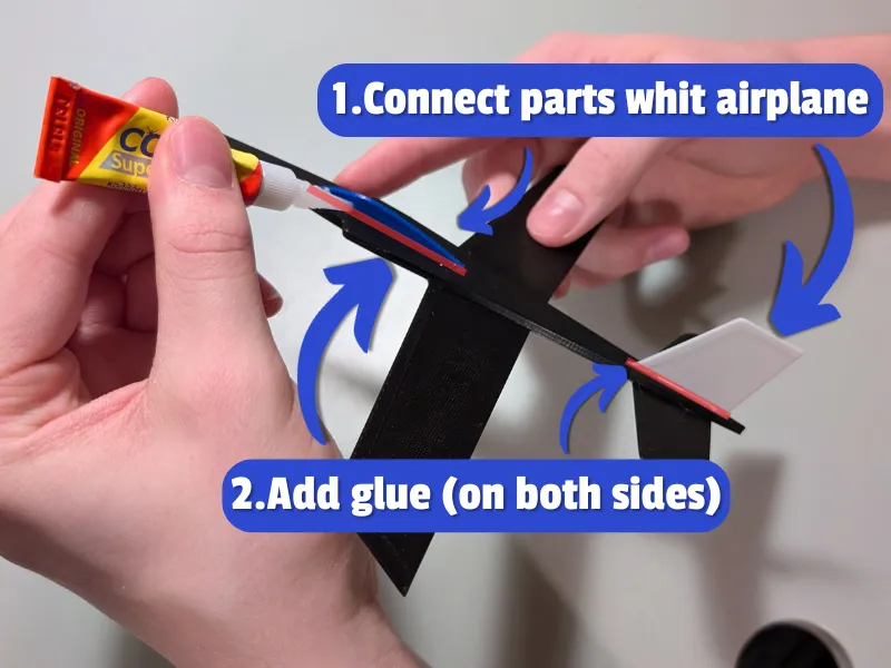 Rubber band plane Vol.2 - Free 3D Print Model - MakerWorld
